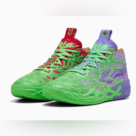 Puma | Shoes | Puma X Lamelo Ball Tmnt Mb4 Raphael And Donatello Boys ...